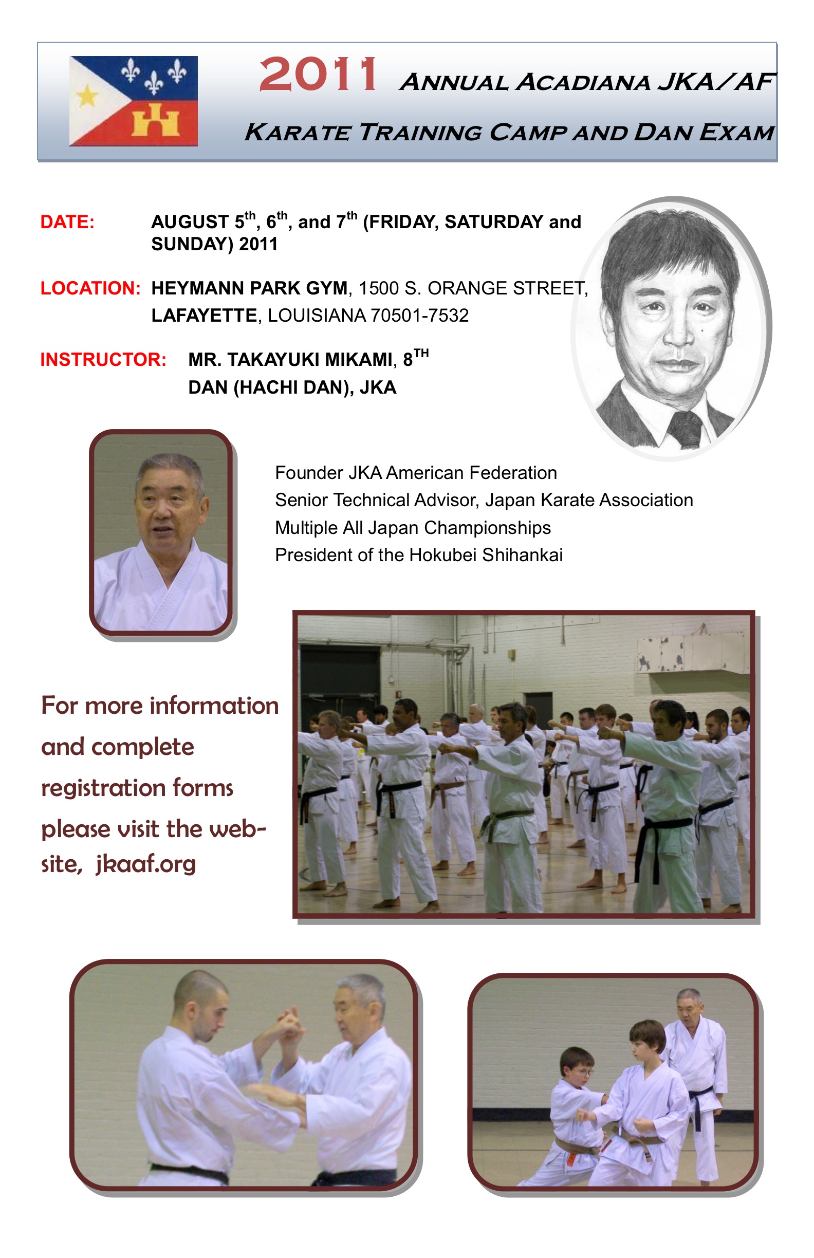 2011 Annual Acadiana JKA/AF Karate Training Camp – JKA of Northern ...